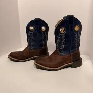 Smoky Mountain Boots | Shoes | Smoky Mountain Kids Brown Blue Western ...